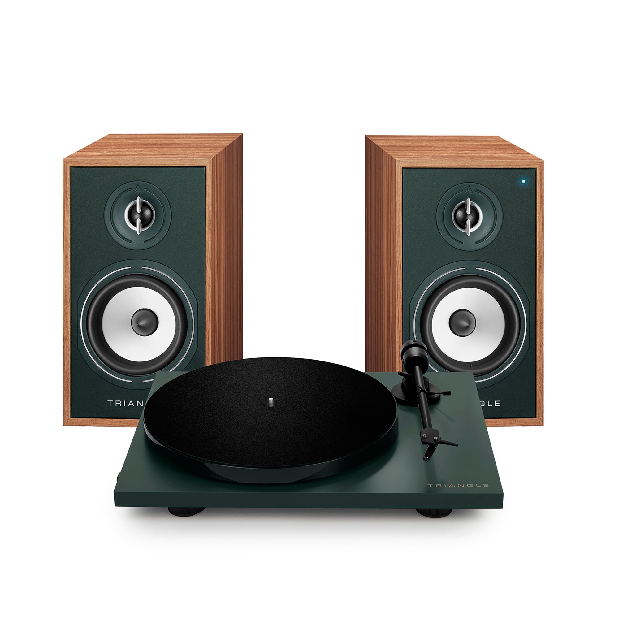 Pack Enceintes Bluetooth BR02 CONNECT + Platine vinyle - TRIANGLE HI-FI